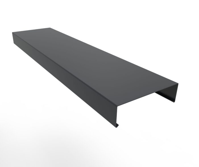 2m Aluminium Sloping Coping | Weathertight & Durable
